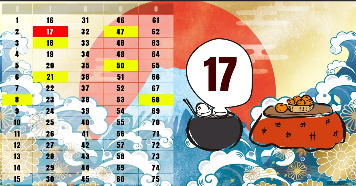 Bingo Drawing Machine - New Year's Version